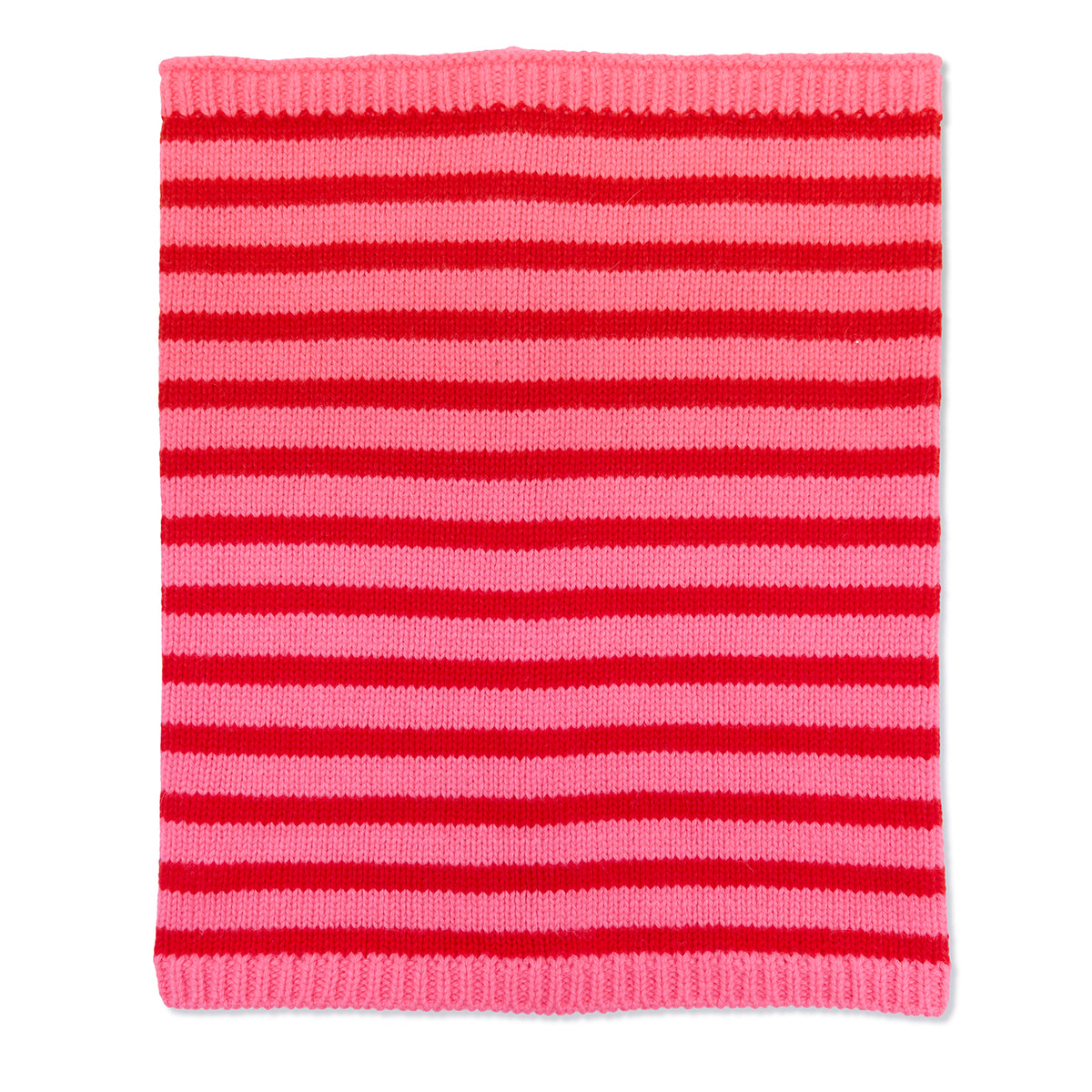 Breton Cashmere Snood - Pink/Red – Somerville Scarves